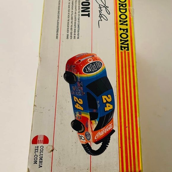 Nascar | Other | Nascar Jeff Gordon Fone Racing Car Phone 9s Vintage ...